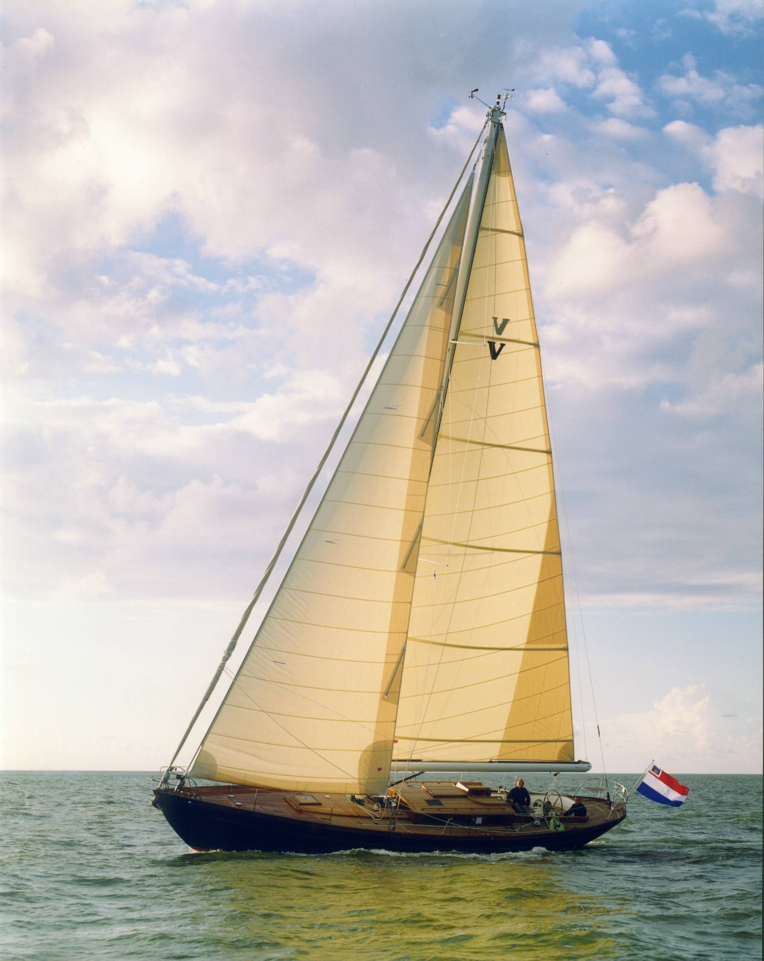 The first ship that was built from A to Z at KM Yachtbuilders - KM ...